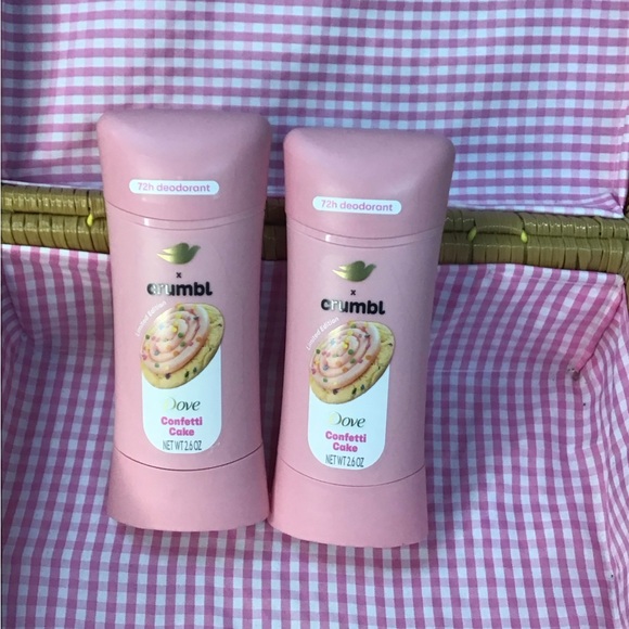 Bath & Body | Dove Confetti Cake Deodorant Pink | Poshmark